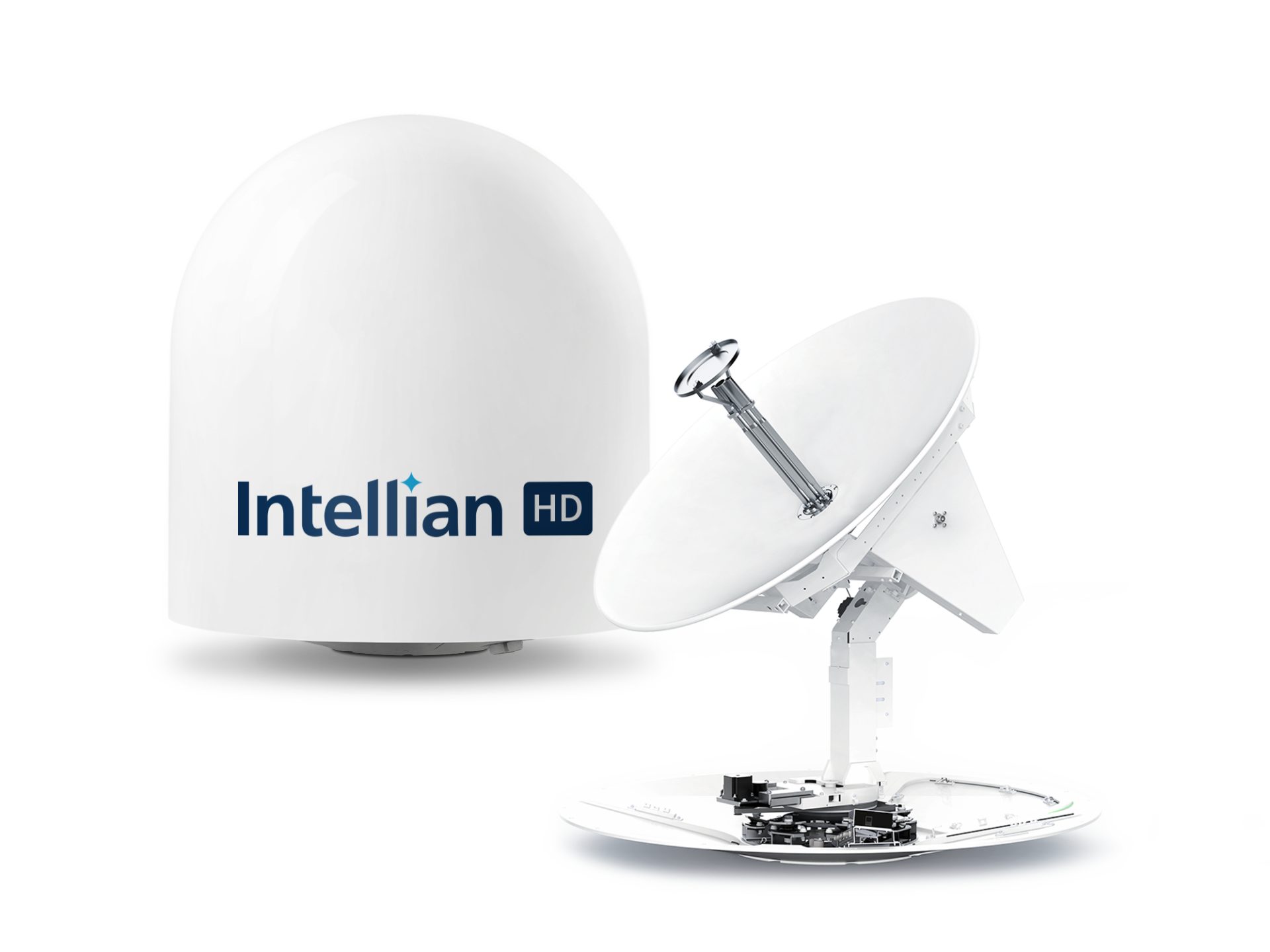 Intellian s100HD in v100NX radome T3-107ATN1 – SATMARIN